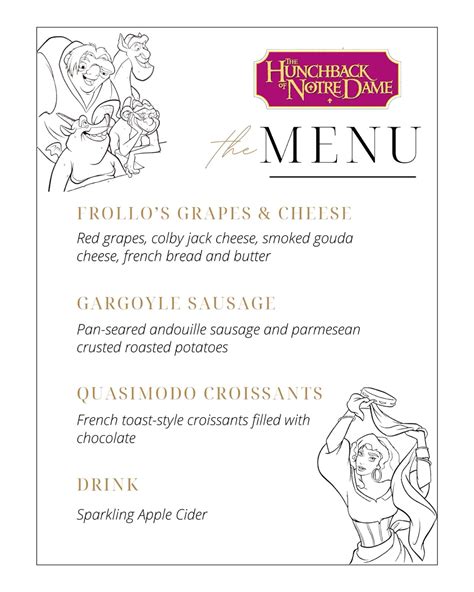 Image result for First Sunday Movie Menu