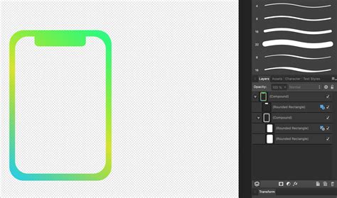 Image result for Affinity Designer Gradient Direction