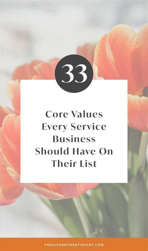 Image result for Organization Core Values List