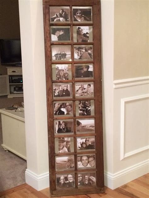 Image result for DIY Picture Frame Using Old Window