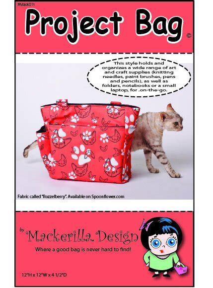 Image result for Project Bag Sewing Pattern