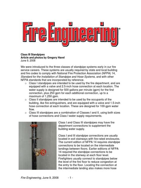 Image result for Class 3 Standpipe