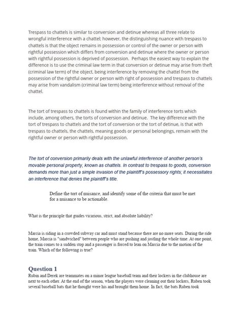 Image result for Conversion Tort Examples