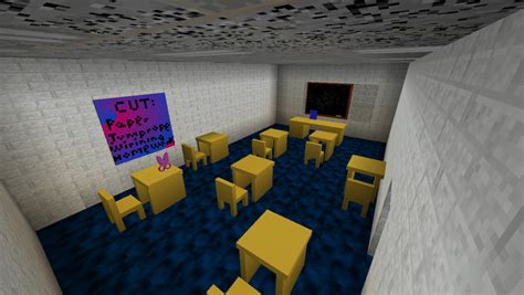 Image result for Baldi's Basics Minecraft Map