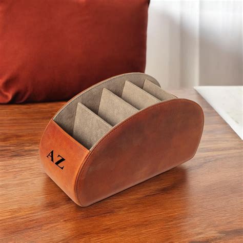 Image result for Remote Control Leather Box