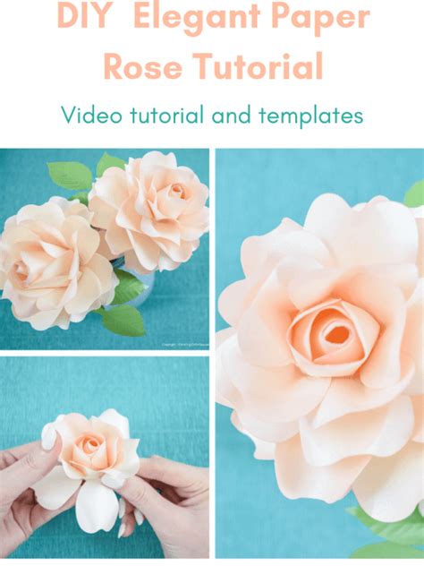 Image result for Small Paper Roses Tutorial