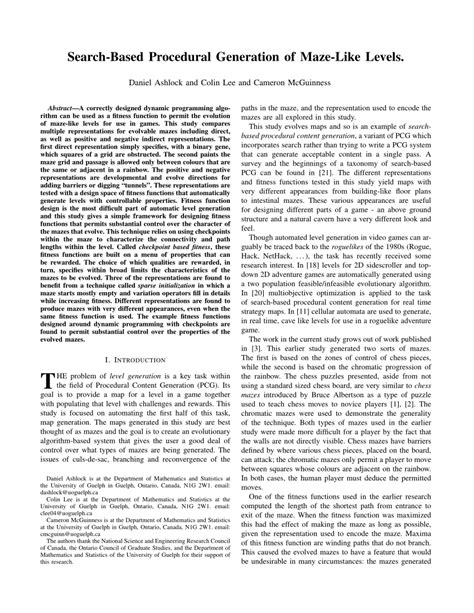 Image result for Procedural Generation Maze