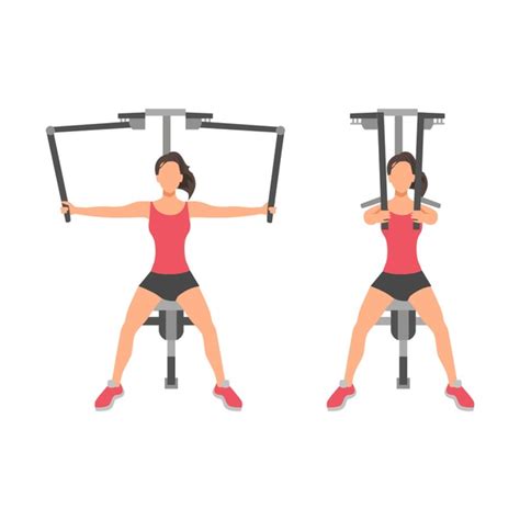 Image result for Chest Fly Exercise Cartoon