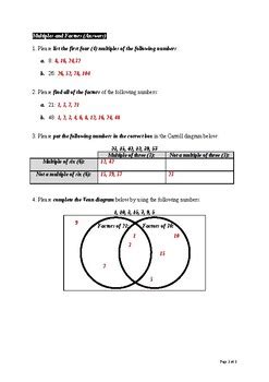 Image result for Multiples and Factors Word Problems