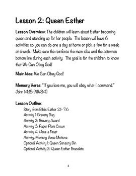 Image result for Esther Bible Object Lesson