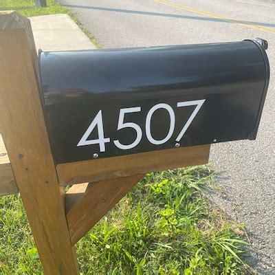 Image result for Best Reflective Mailbox Numbers