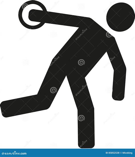 Image result for Discus Throw Pictogram