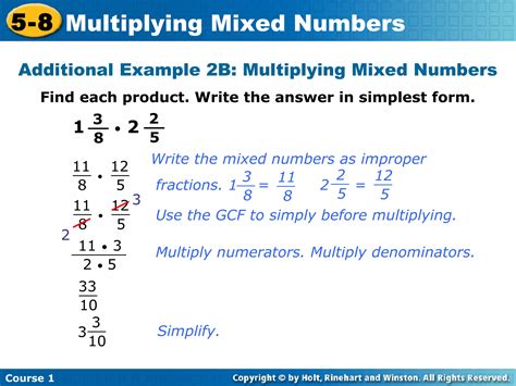 Image result for How to Expkain Multiplying Mixed Numbers