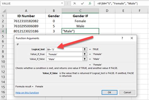 Image result for IF Function Excel for Numbers