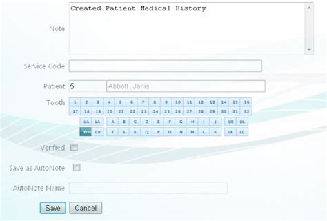 Image result for Eaglesoft Patient Notes