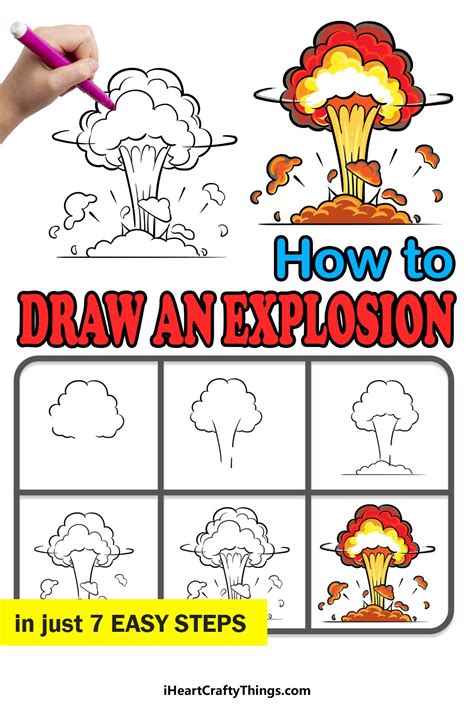 Image result for How to Draw a Explosion