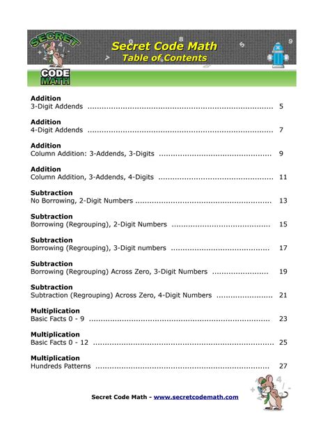 Image result for Secret Code Math Worksheets PDF