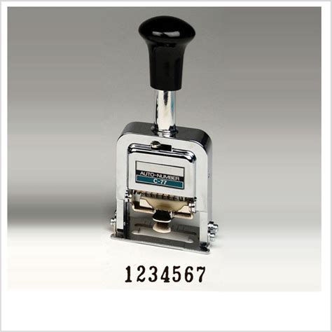 Image result for 7 Digit Numbering Machine