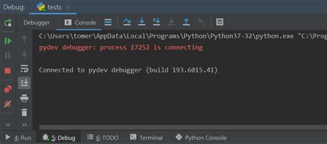Image result for PyCharm Output Window Root Config