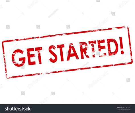 Image result for Getting Started Text