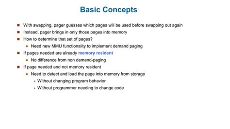 Image result for Demand Paging Example