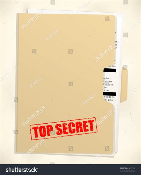 Image result for Top Secret File Folder