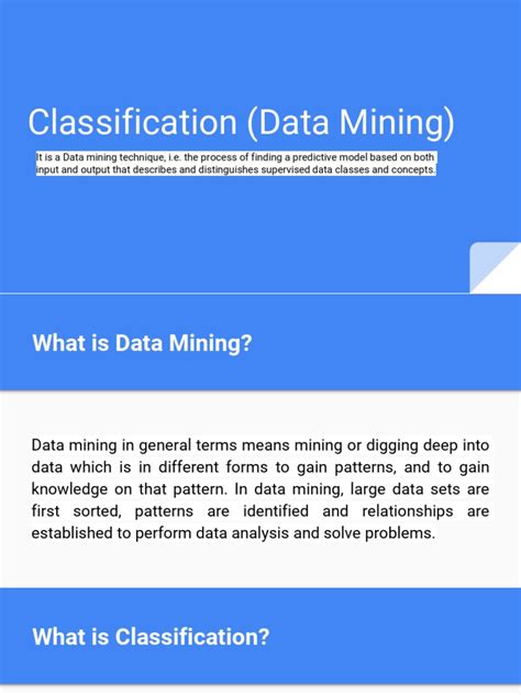 Image result for Explain Classification of Data Mining