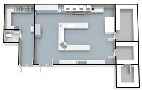 Restaurant Kitchen Floor Plan
