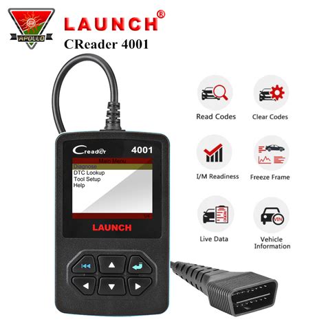Image result for Launch OBD Scanner Creader Chart