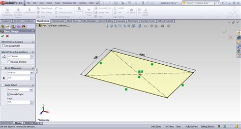 Image result for SolidWorks Tutorial Sheet Metal