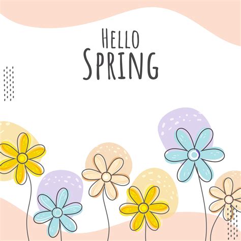 Image result for Hello Spring Poster