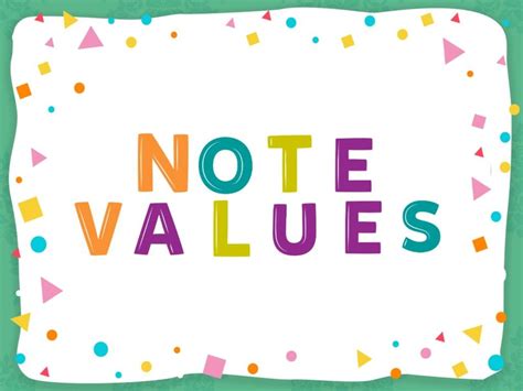 Image result for Elementary Note Values