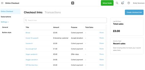 Image result for Tutorial Square Checkout Links