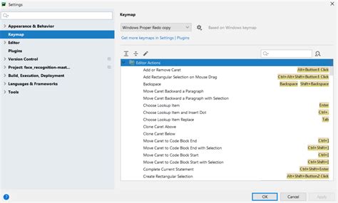 Image result for PyCharm Keymap