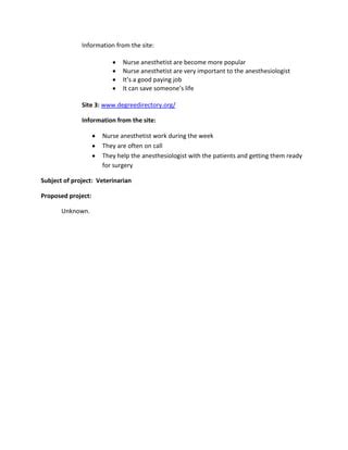 Image result for Senior Project Proposal Example