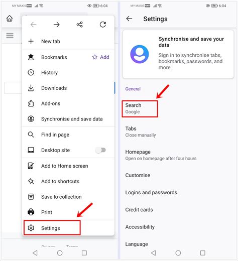 Image result for Search Engine Settings