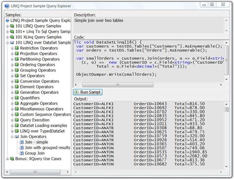 Image result for LINQ Sample