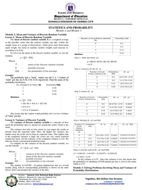 Image result for Variance of Random Variable with PDF
