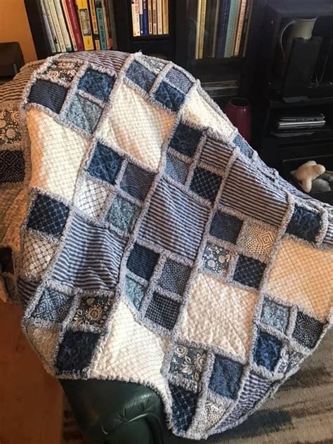 Image result for Easy Rag Quilt Pattern