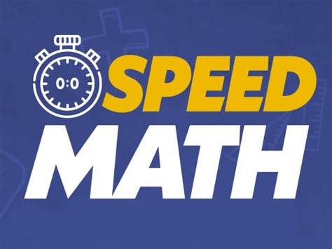 Image result for Speed Maths Practice