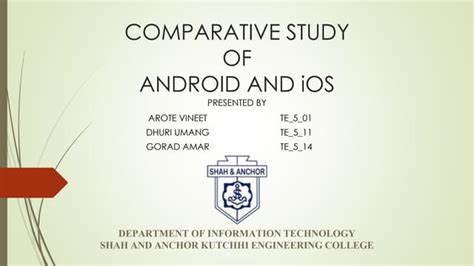 Image result for Difference Between Android and iOS PDF