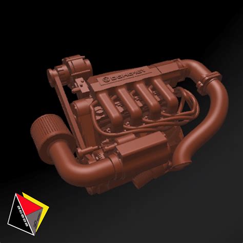 Image result for VW Engine Scale Model