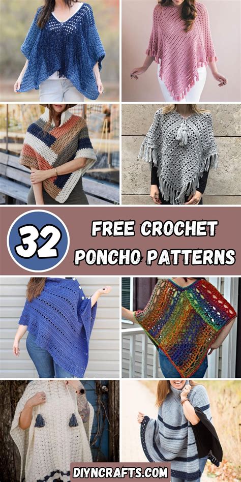 Image result for Crochet Poncho Patterns