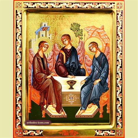 Orthodox Icon of Trinity | Christian Orthodox Icons | Mstyora Icons