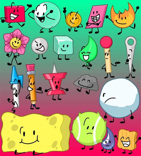 Image result for Creating BFDI Characters