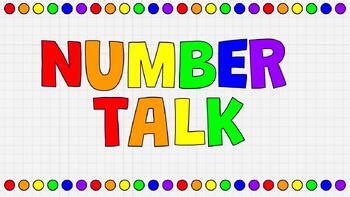 Image result for Number Talk Simple Image