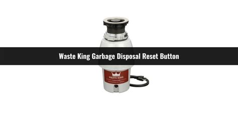 Image result for Garbage Disposal Reset Button
