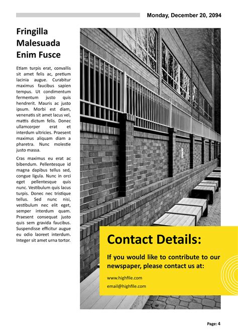 Image result for School Article Example