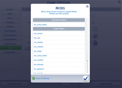 Image result for MCCC Not Working After Latest Sims 4 Update