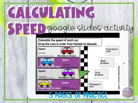 Image result for Speed Calculation Practice
